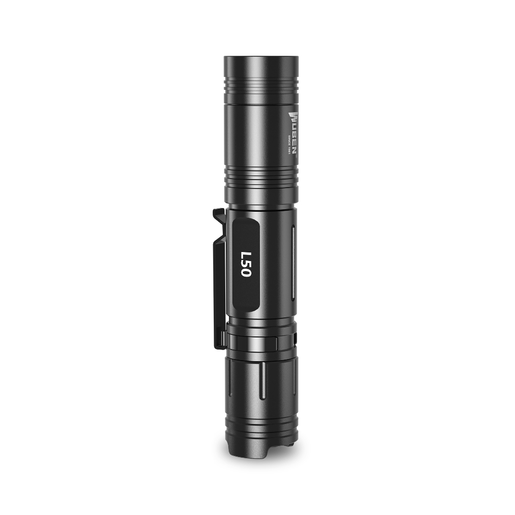 Wuben L50 Rechargeable 18650 EDC Flashlight | Shopee Malaysia