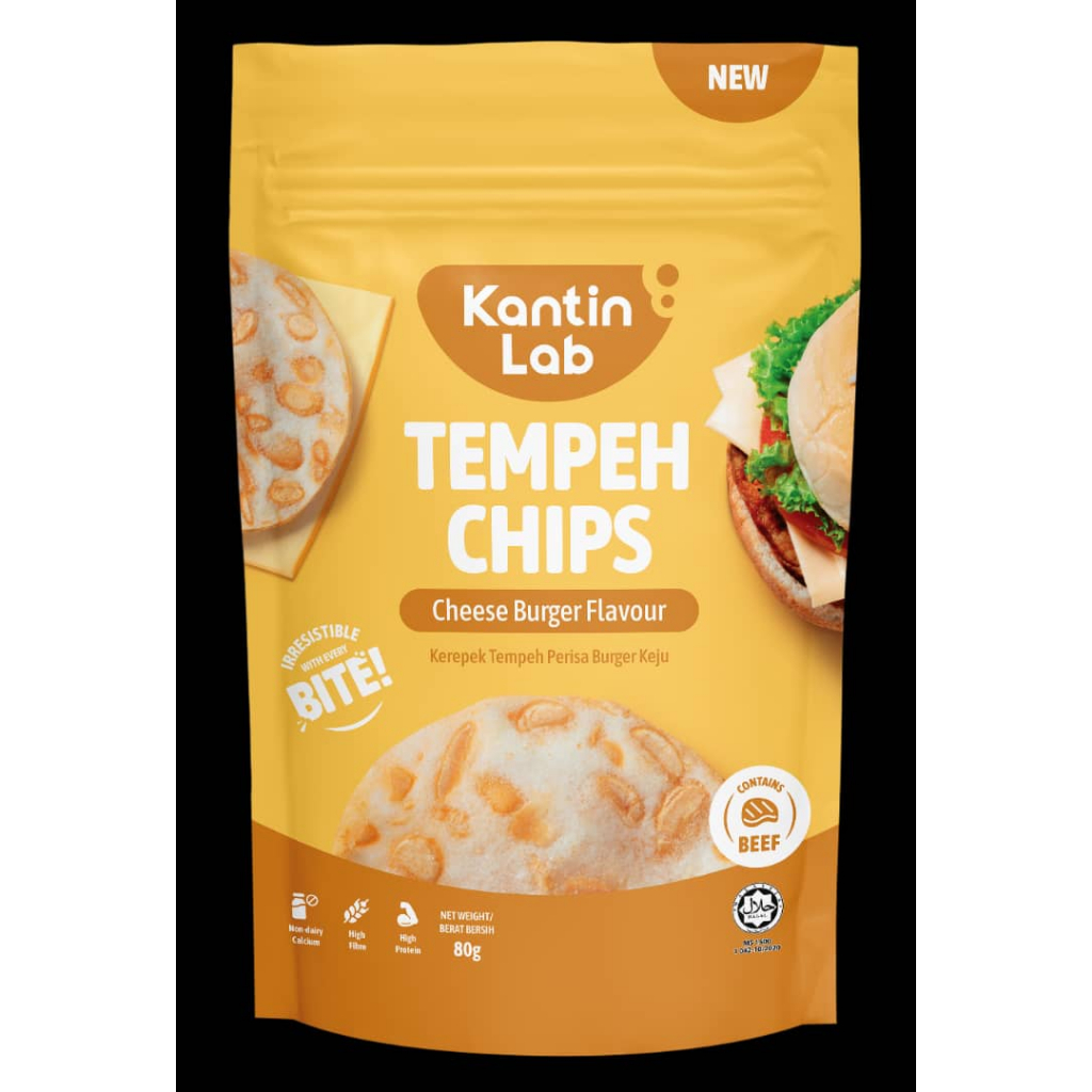 Kantin Lab - Tempeh Chips Series (80g) | Shopee Malaysia