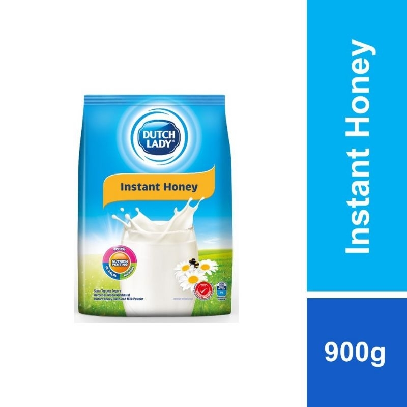 Dutch Lady Family Milk Powder Instant Honey 900g (Exp April / May 2025 ...