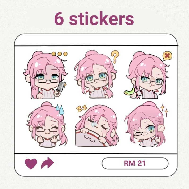 [FULL SLOT] Art Commissions Discord Whatsapp Stickers | Shopee Malaysia