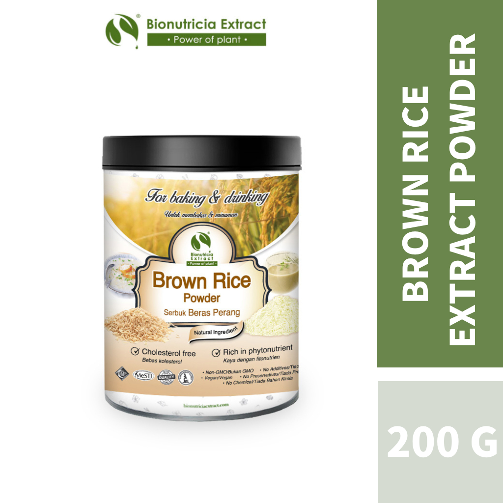 Bionutricia Brown Rice Extract Powder (200g) | Shopee Malaysia