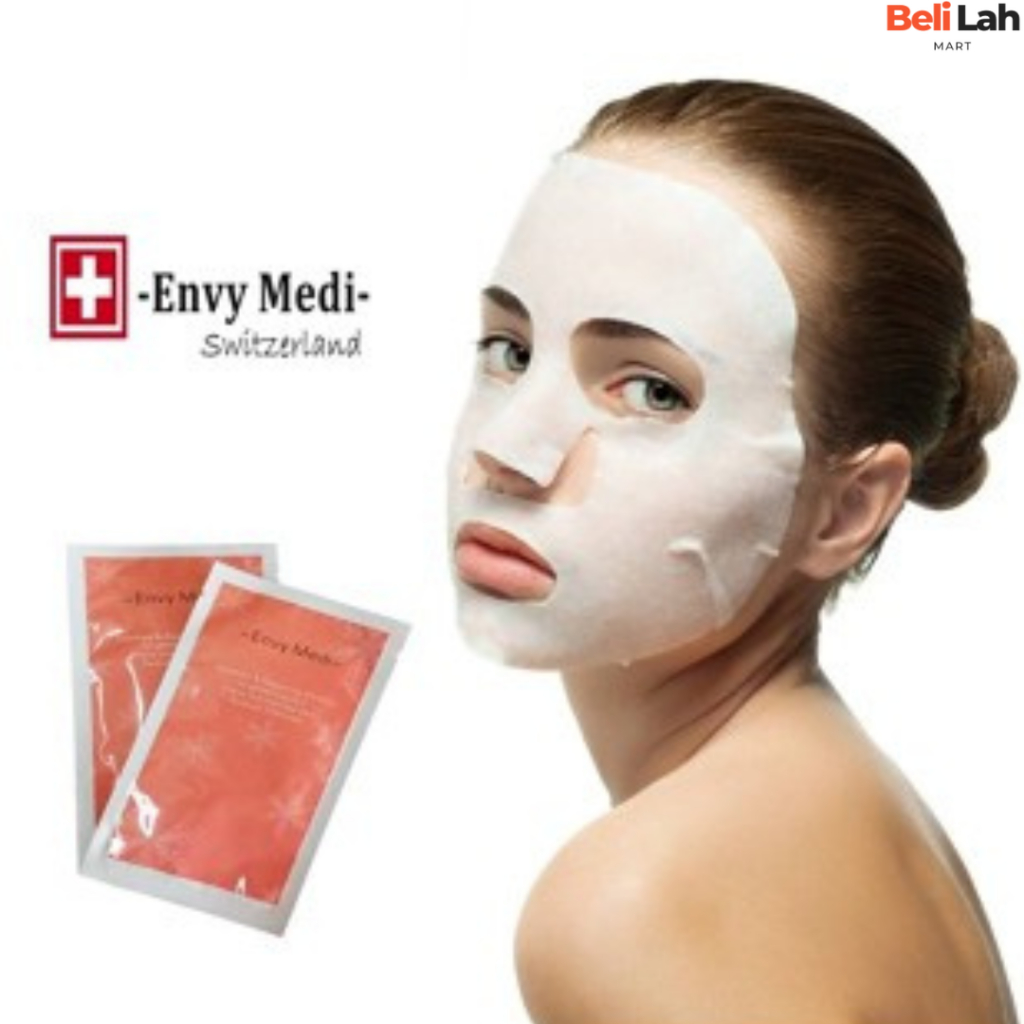Envy Medi Ultra Thin Face Mask – Oil Control & Moisturizing | Masker ...