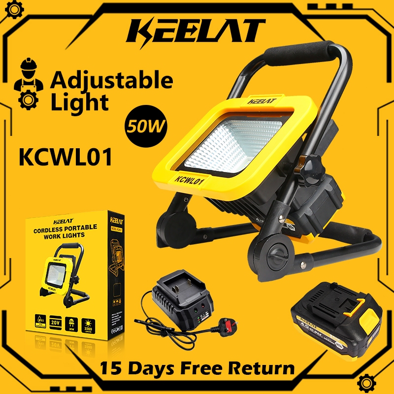 KEELAT Outdoor Multi functional Work Light Charging Magnetic ...