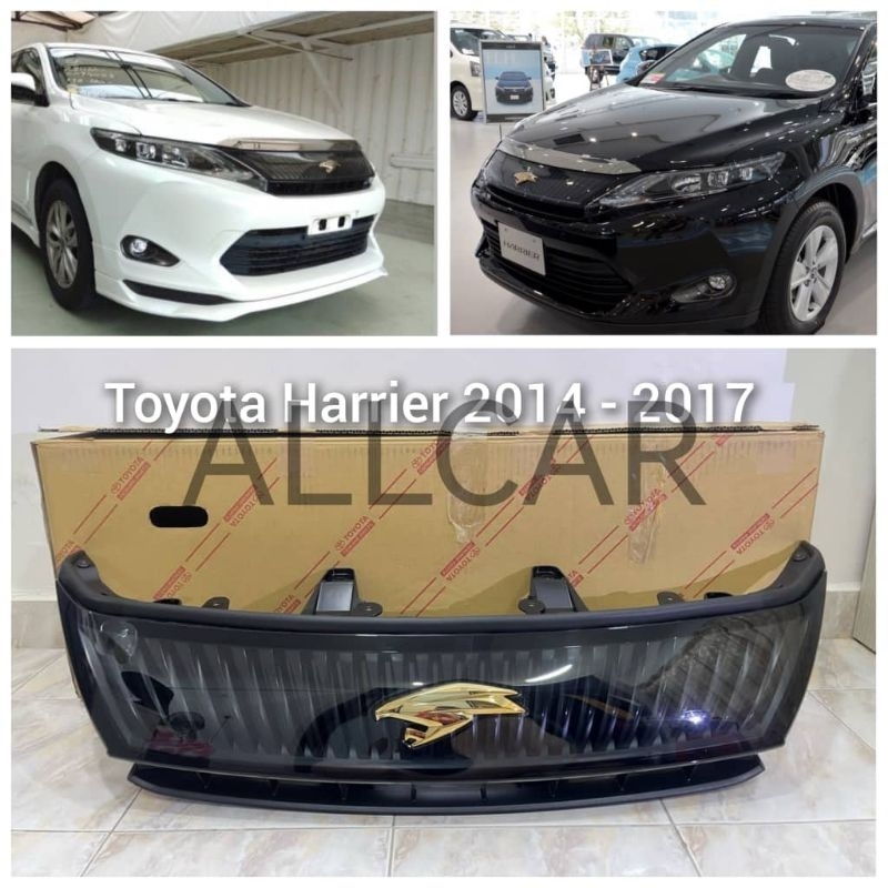 100 % Original Toyota Harrier XU60 Zsu60 2014 - 2017 Front Grille With ...
