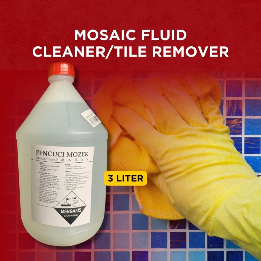Mosaic Fluid clean floor mosaic bathroom | Shopee Malaysia