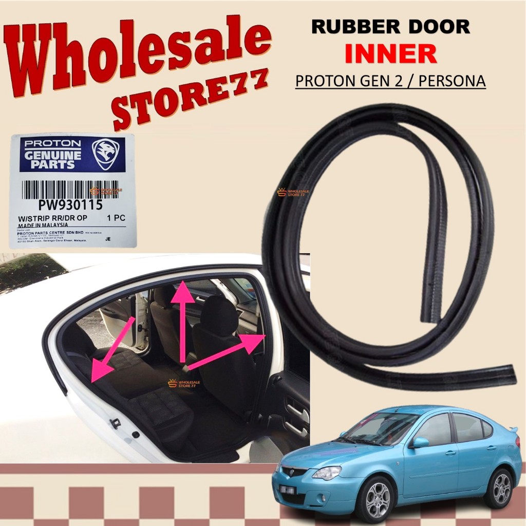 ORIGINAL | PROTON PERSONA GEN2 GEN-2 DOOR RUBBER INNER GETAH PINTU ...