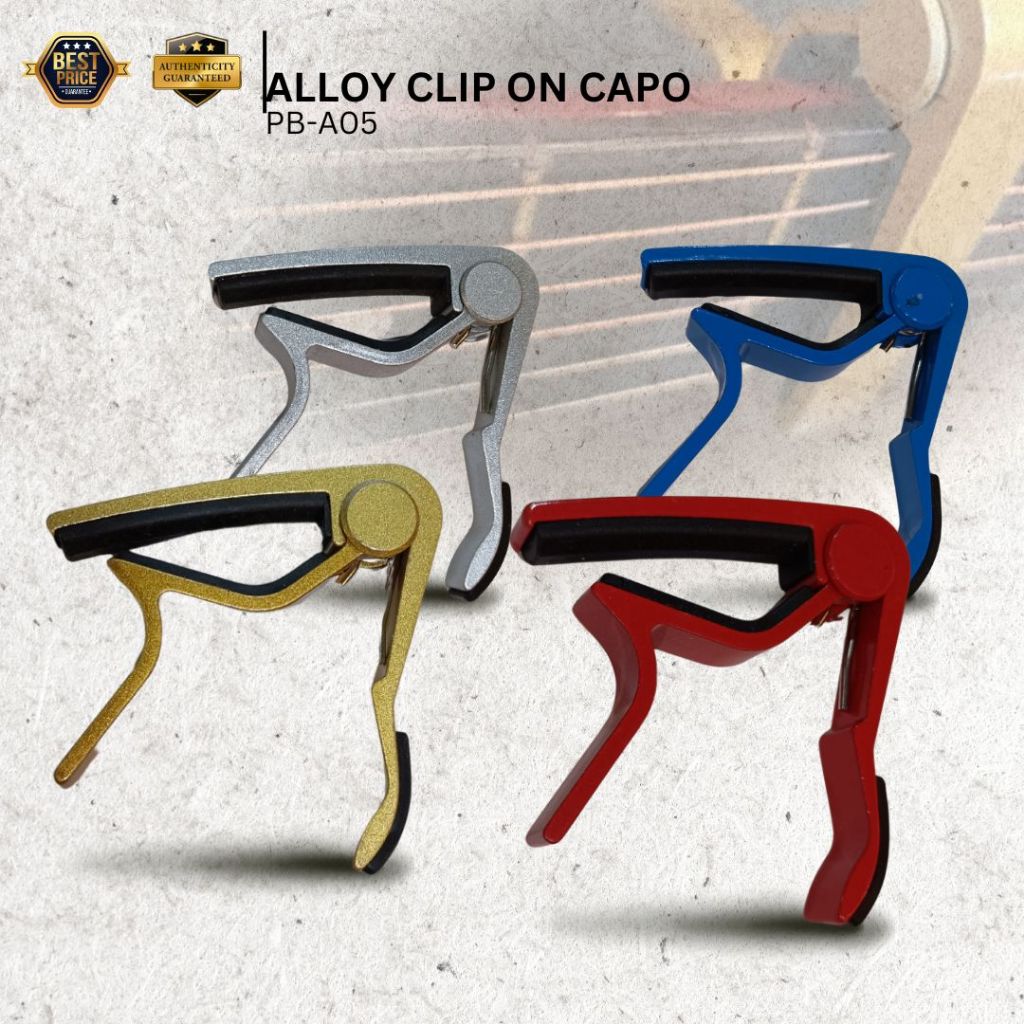 Guitar Capo Clip On Alloy Metal (PB-A05) | Shopee Malaysia