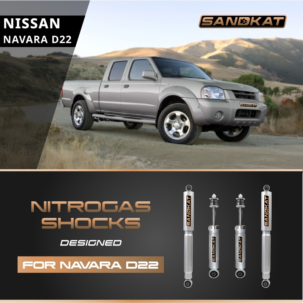SANDKAT 4WD Nissan Frontier D22 Nitrogas Type Shock Absorber | Shopee ...