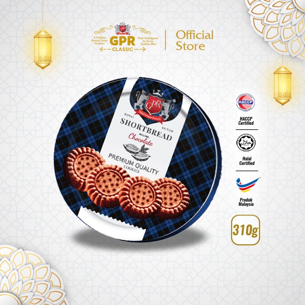 GPR Classic Shortbread Chocolate Tin (310g) | Shopee Malaysia