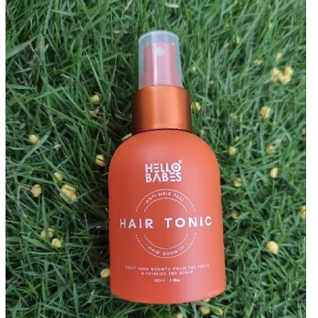 Hair Tonic Hello Babes 100% berkesan | Shopee Malaysia