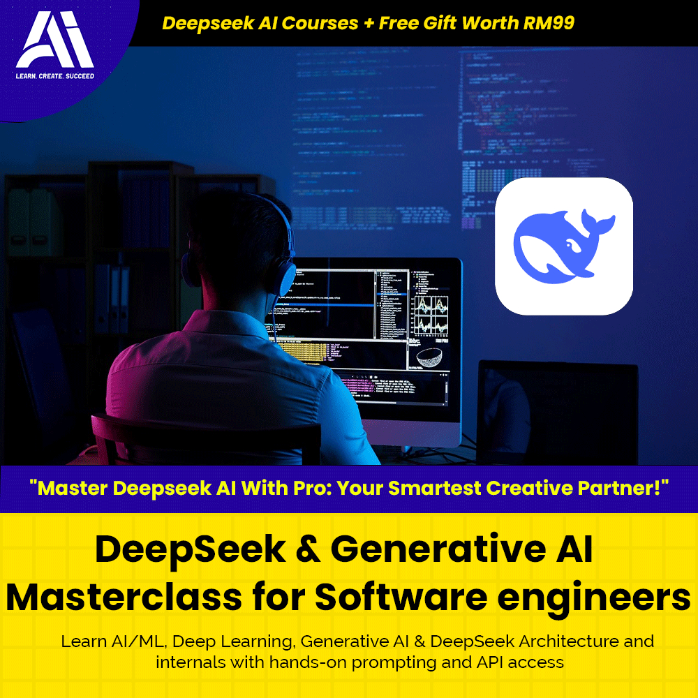 Deepseek Course - DeepSeek & Generative AI Masterclass for Software engineers | Learn Deepseek ...
