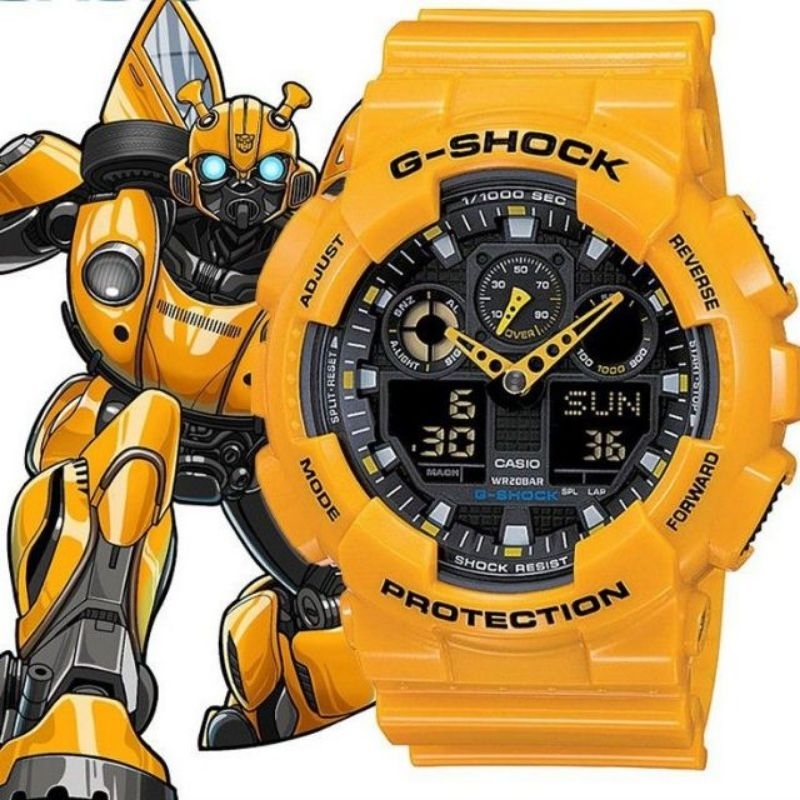 (Hot Sales) 100% Original G-shock Casio GA110 Bumblebee Sports Watch ...