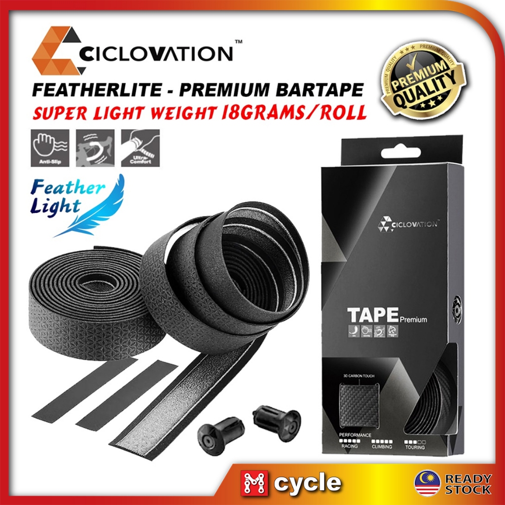 CICLOVATION Featherlite Superlight Advanced Bartape 18 Grams Light ...