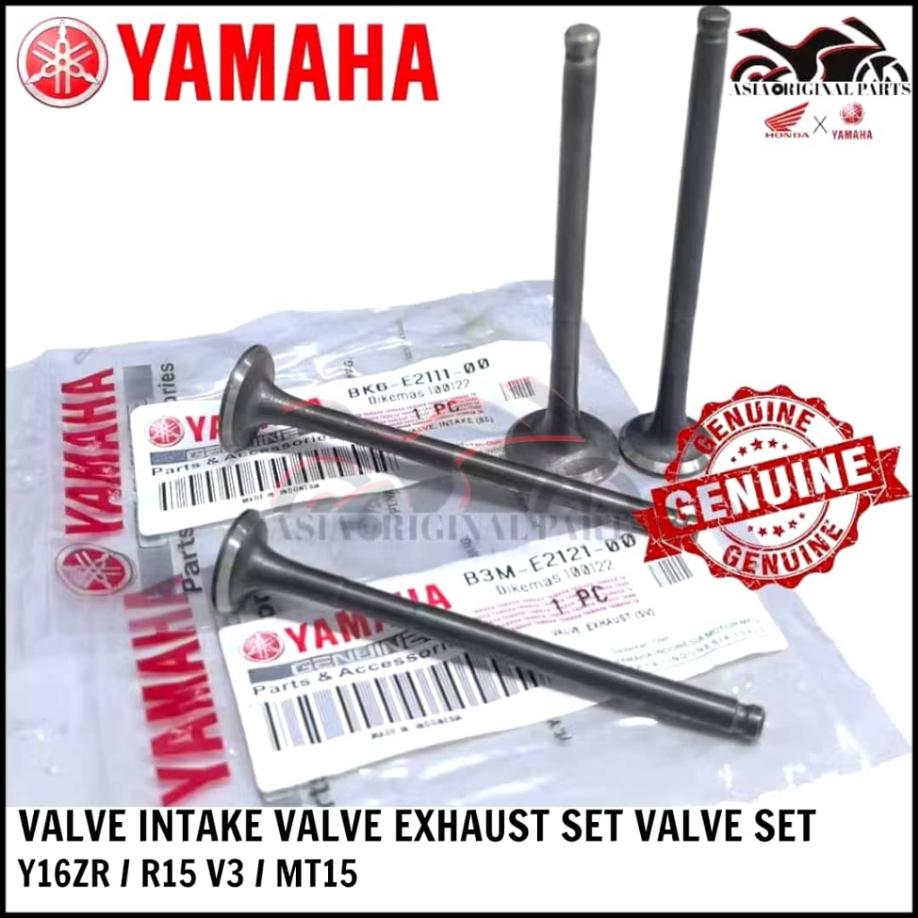 ORIGINAL INDONESIA YAMAHA Y16ZR R15 V3 Y16 ZR MT15 VALVE INTAKE VALVE ...