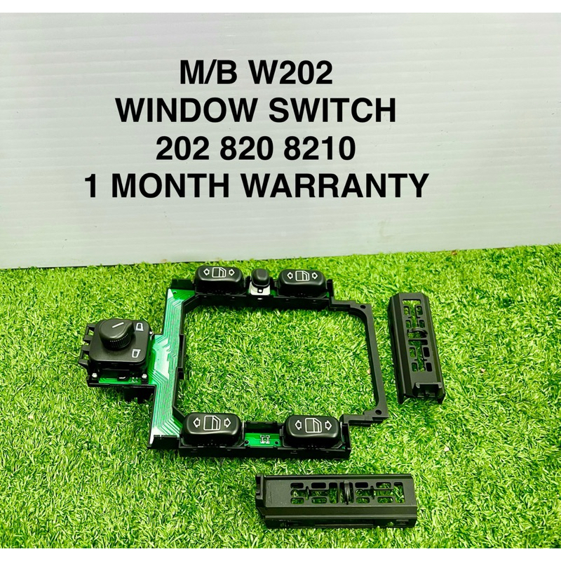 MERCEDES BENZ W202 C CLASS POWER WINDOW MAIN SWITCH (TIBAO) | Shopee ...
