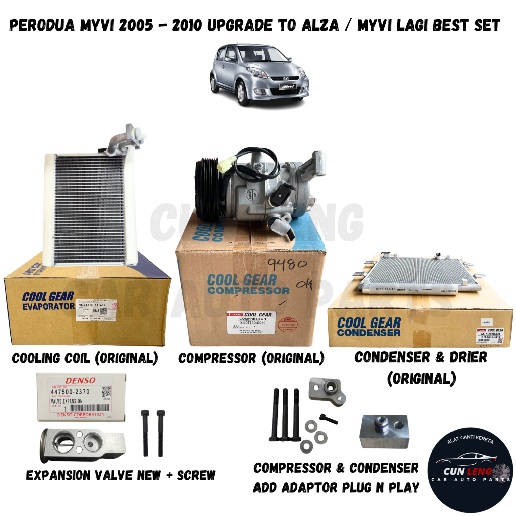 📣JIMAT SET ORIGINAL📣 Perodua Myvi 2005 - 2010 1.3 CC Upgrade Alza ...