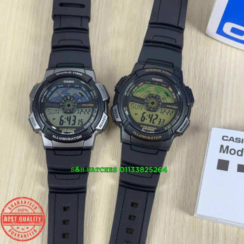 ORIGINAL CASIO DIGITAL AE-1100W-1AVDF / AE-1100W-1BVDF | Shopee Malaysia