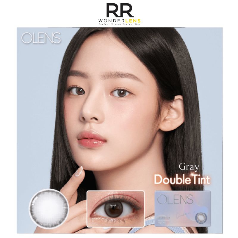 olens double tint gray monthly 2p 1box (import from korea) | Shopee Malaysia