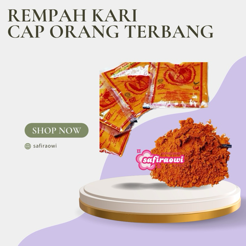 🔥REMPAH CAP ORANG TERBANG🔥 Kari cap orang terbang /READYSTOCK🔥 | Shopee ...