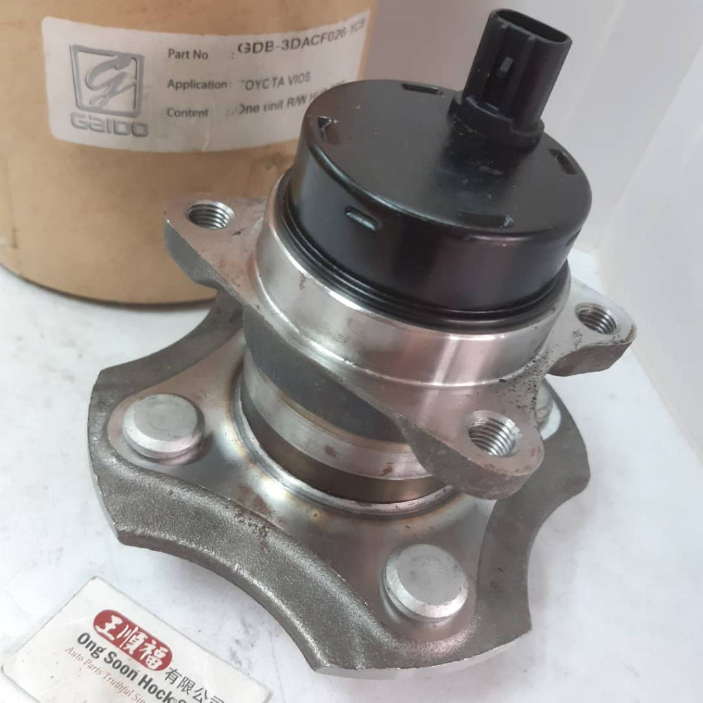 Toyota Vios NCP42 utc Wheel Bearing Rear ABS Gaido 3DACF026-1CS (GDB ...
