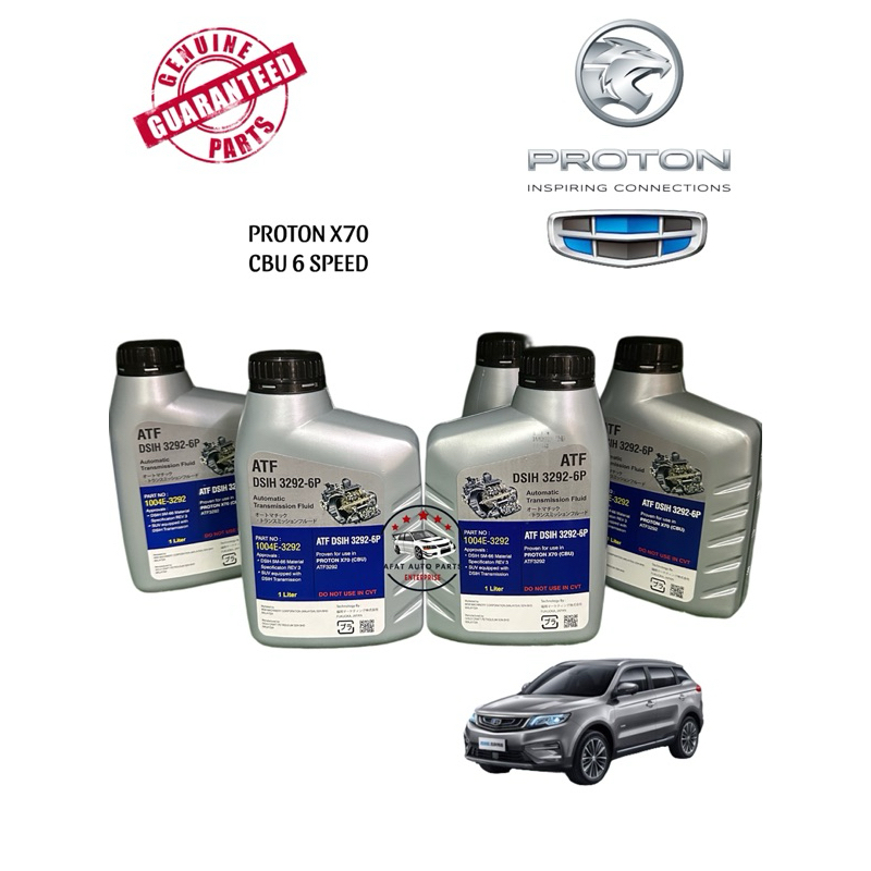 PROTON X70 ATF 3292 6 SPEED CBU ORIGINAL THAILAND | Shopee Malaysia
