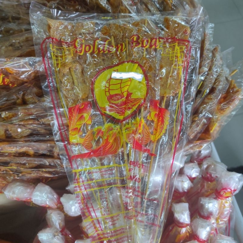 Golden Boat Satay Fish Snack - Sin Kee Hung | Shopee Malaysia