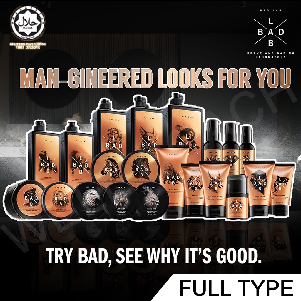 *BADLAB* Facial Cleanser 100ml (Classic), (Deep), (OIL & Anti Acne ...