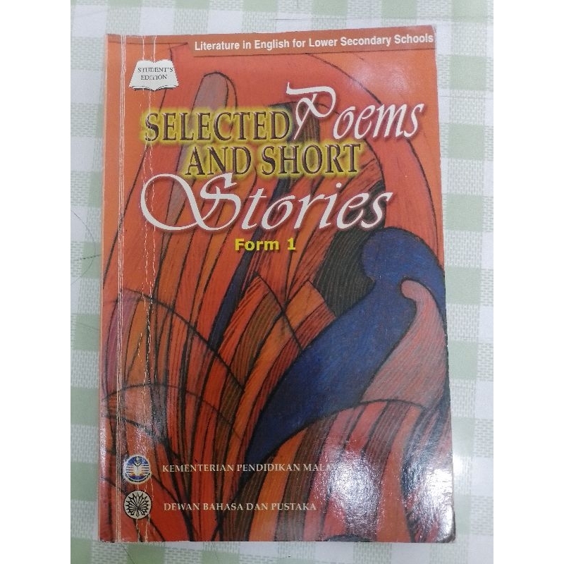 Selected poems and short stories - Form 1 | Shopee Malaysia