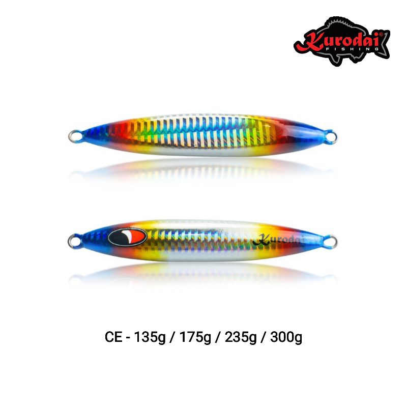 Jig 135g / 175g / 235g - Handmade Jigging Lure Kurodai Contact ExoZ (Slow Jig) | Shopee Malaysia