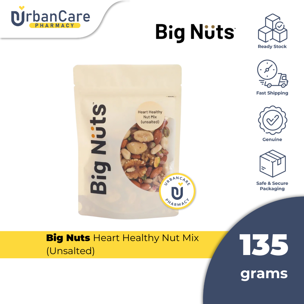 Big Nuts Heart Healthy Nut Mix (Unsalted) | Shopee Malaysia