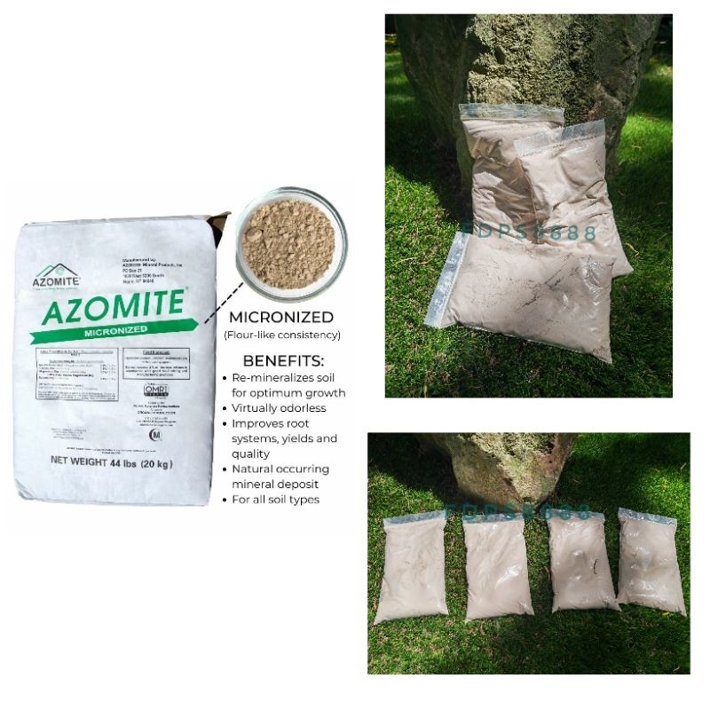 [450g+ REPACK] AZOMITE (Micronized)Fertilizer/Natural Trace Elements ...