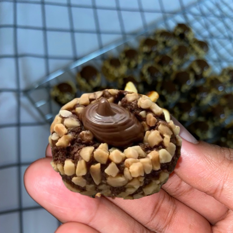 HAZELNUT BUTTON COOKIES BY DFEERA READY STOCK HOMEMADE RAYA PUASA SNACK ...