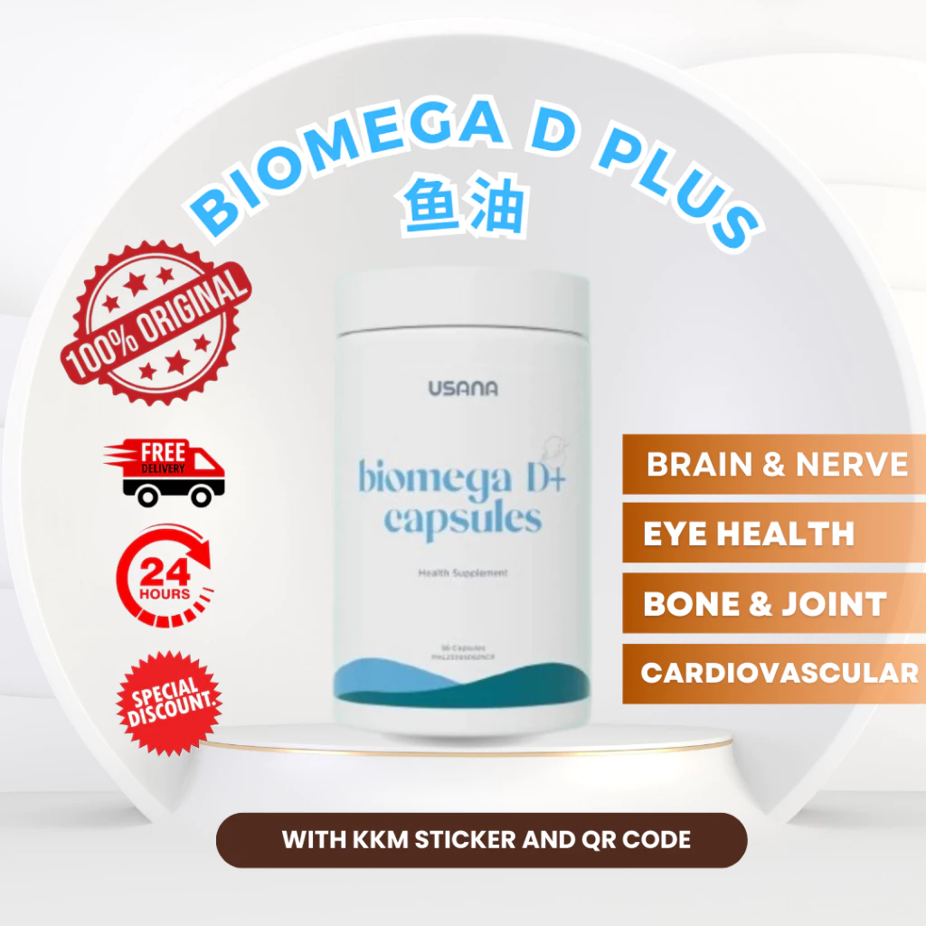 [new packaging] USANA Biomega III Plus Exp 11/2026(100% ORIGINAL) (EPA ...