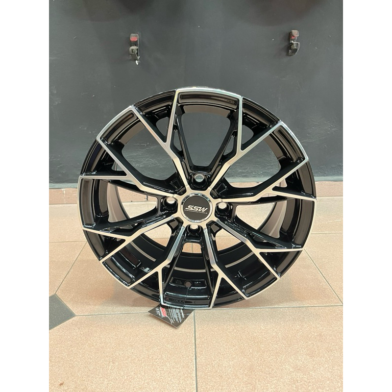 SSW WHEELS SPORT RIM MADE IN THAILAND PCD4x100 15x6.5/7JJ ET38 | Shopee ...