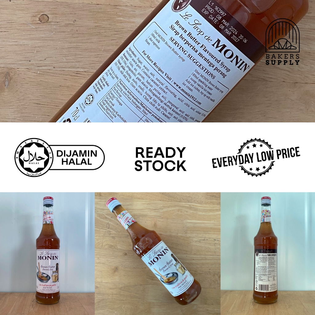 [MALAYSIA READY STOCK] MONIN Brown Butter Syrup 700ml | Shopee Malaysia