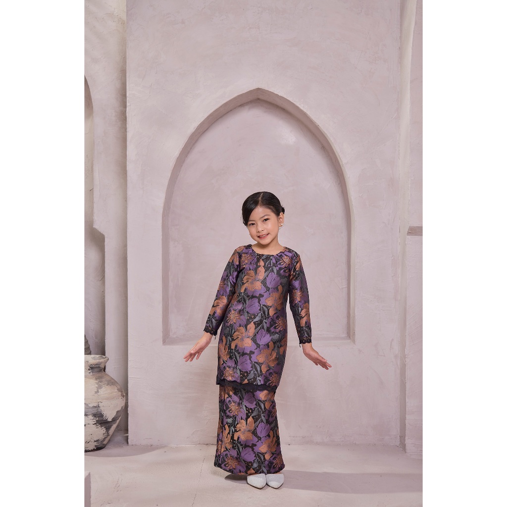 QAAMNIE IVY KURUNG KIDS RAYA 2025 | Shopee Malaysia