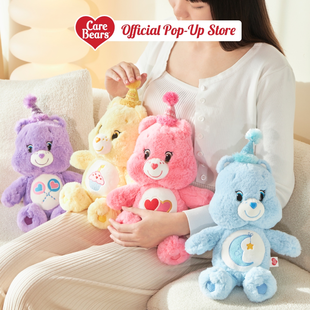 Care Bears ™ Official Happy Birthday Collection Plush (25CM) - Soft ...