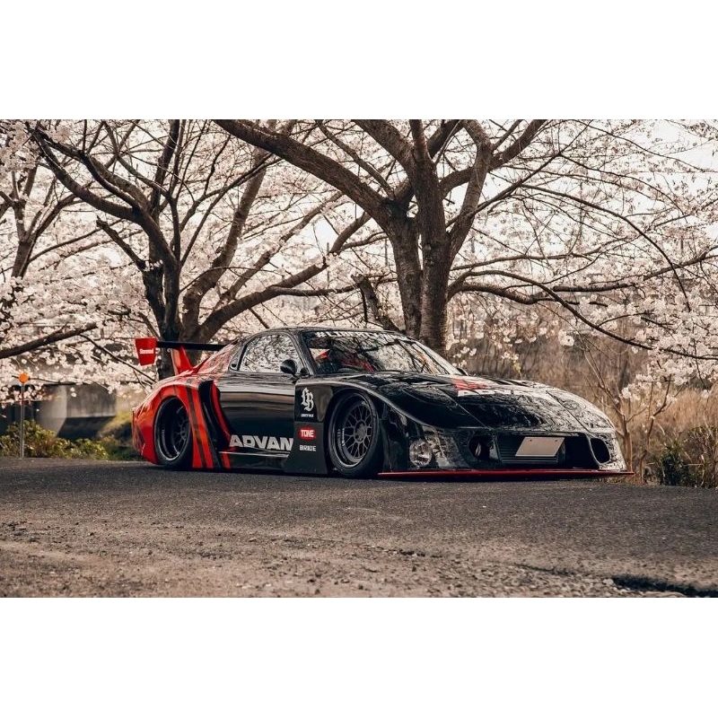 LBWK Rx7 Tamiya Mazda Rx7 bodykit 1/24 | Shopee Malaysia