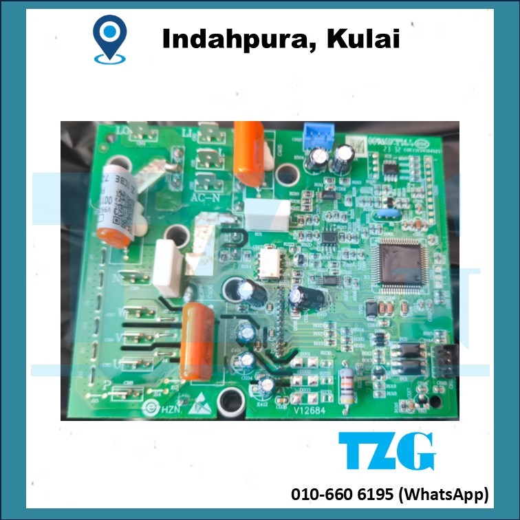 ORIGINAL HAIER A0011800258J AIRCON OUTDOOR UNIT DRIVER BOARD PCB HSU ...