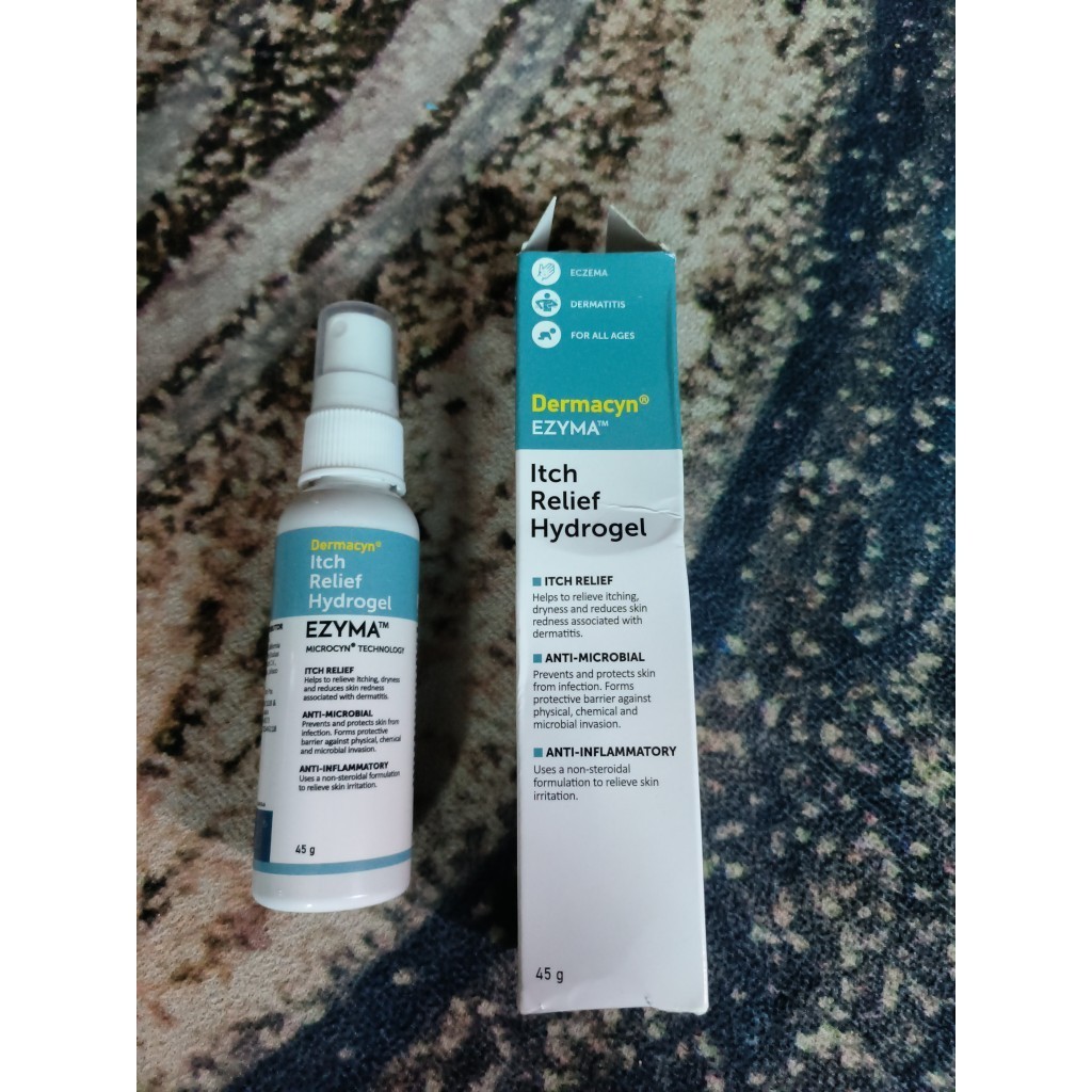 Dermacyn Ezyma Hydrogel for Eczema & Dermatitis 45g (Exp: April 2027 ...