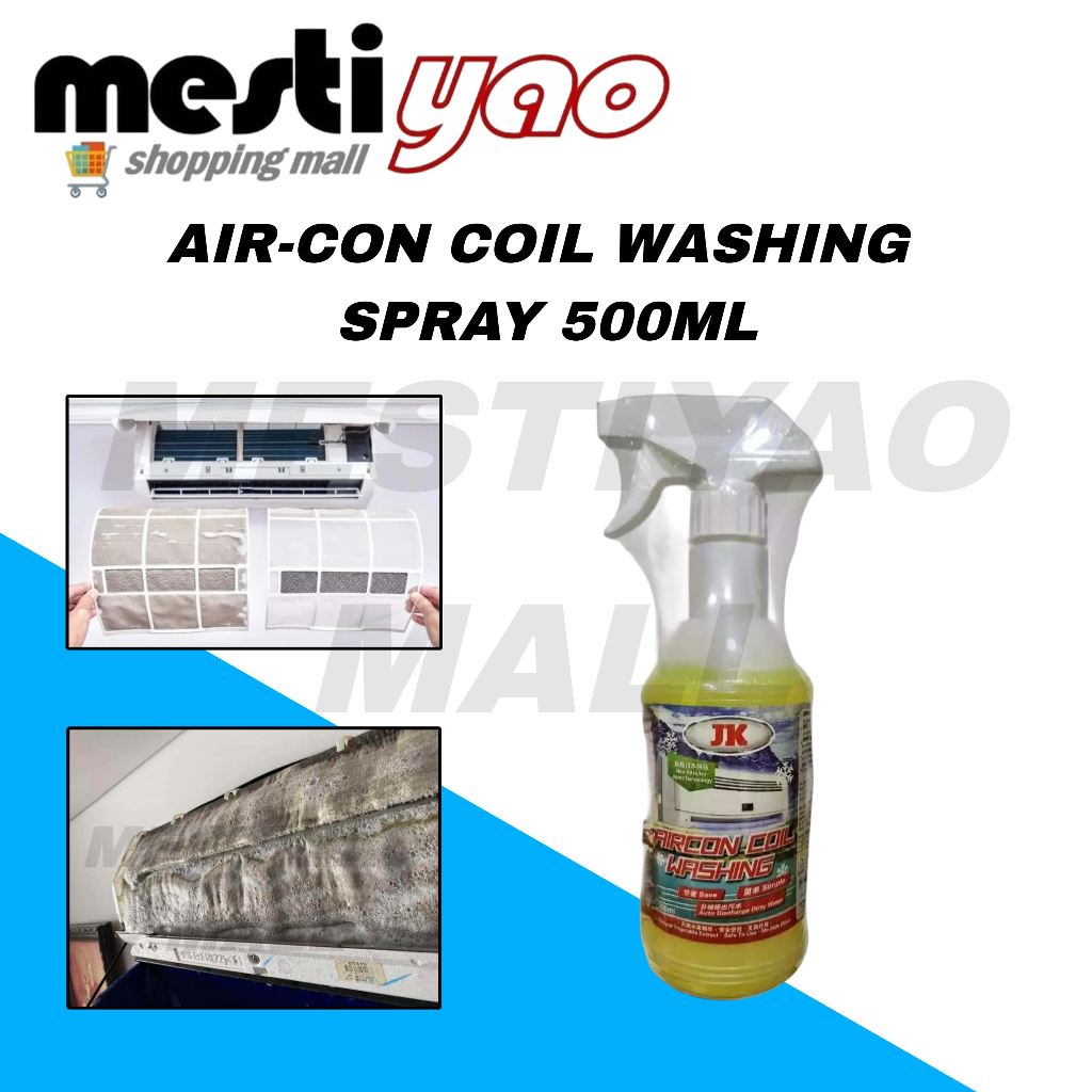 Air-Con Coil Washing Spray 500ml/Semburan Pencuci Gegelung Air-Cond ...