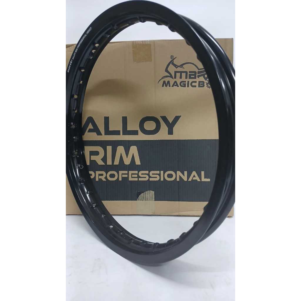 ALLOY RIM MAGIC BOY 160 17 160 18 ALLOY RIM BLACK | Shopee Malaysia