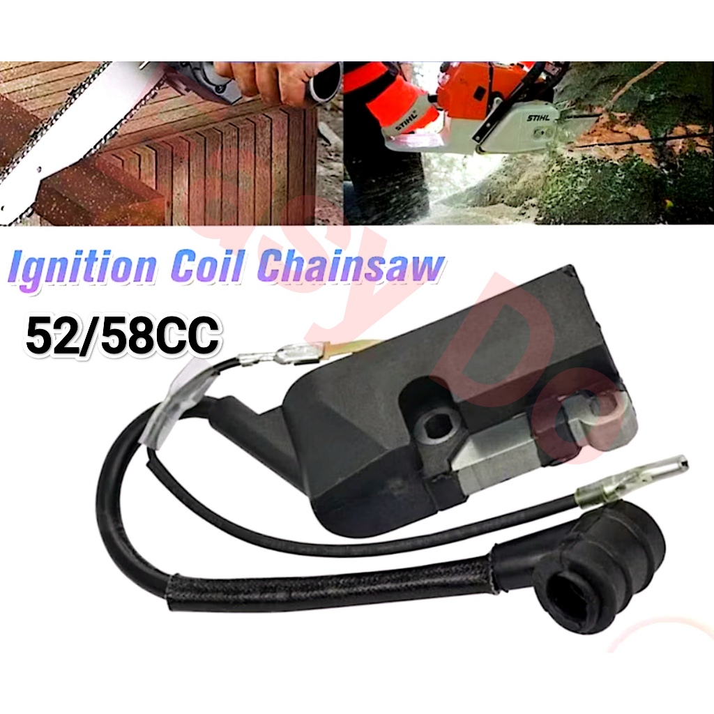 4500 5200 5800 45 52 58cc Ignition Coil Chainsaw Module for Chinese MT-9999 Chainsaws ...