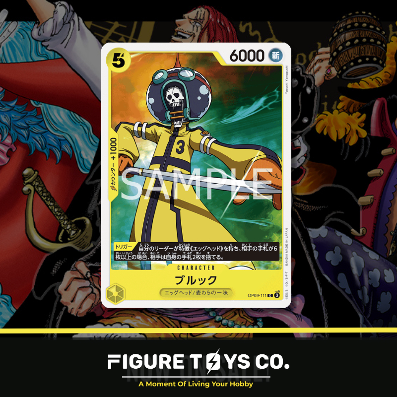 ONE PIECE CARD GAME OP09-111 C-Brook | Shopee Malaysia