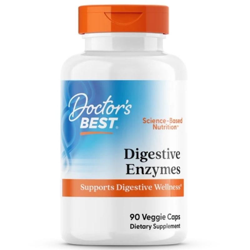 [READY STOCK] Doctor's Best, Digestive Enzymes, 90 Veggie Caps | Shopee ...