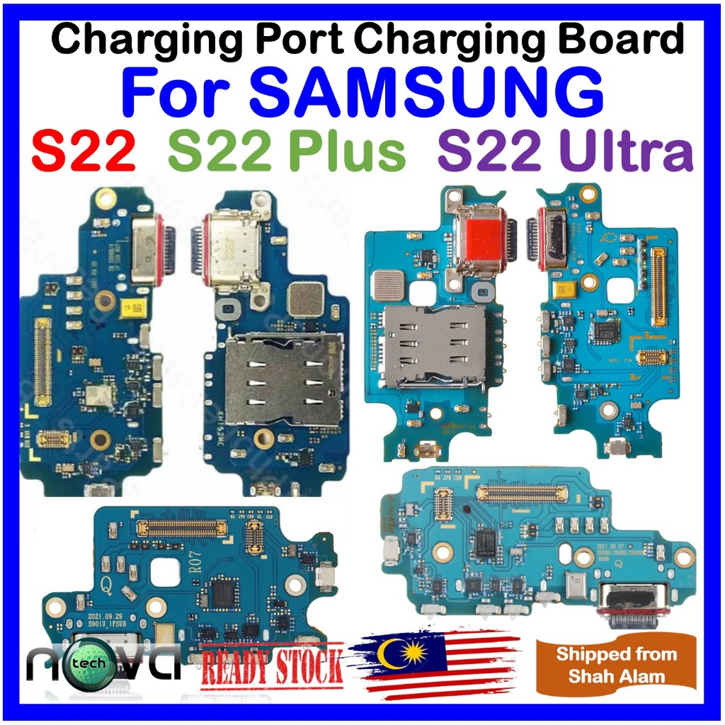 ORI NGS Charging Port Board For SAMSUNG Galaxy S22 S901 / SAMSUNG S22 ...