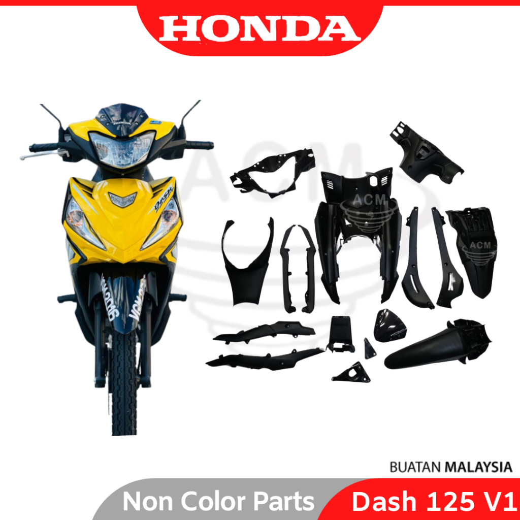 HONDA Dash125 V1 Inner Non Color Parts Coverset Body Cover Set Dash 125 i Dash125i Dash 125i ...