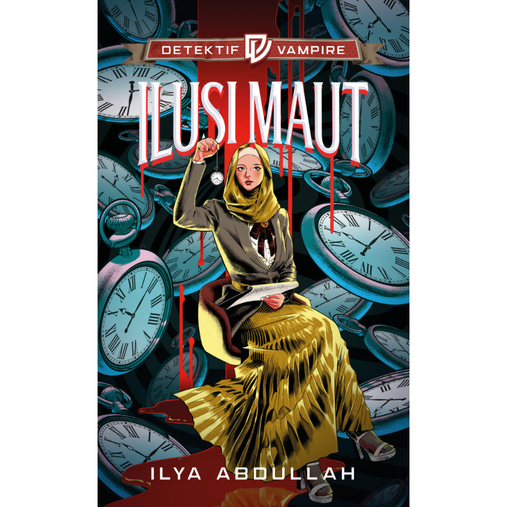 Penerbit-X - Detektif Vampire: Ilusi Maut by Ilya Abdullah (2025) | buku cerita fiksyen seram ...