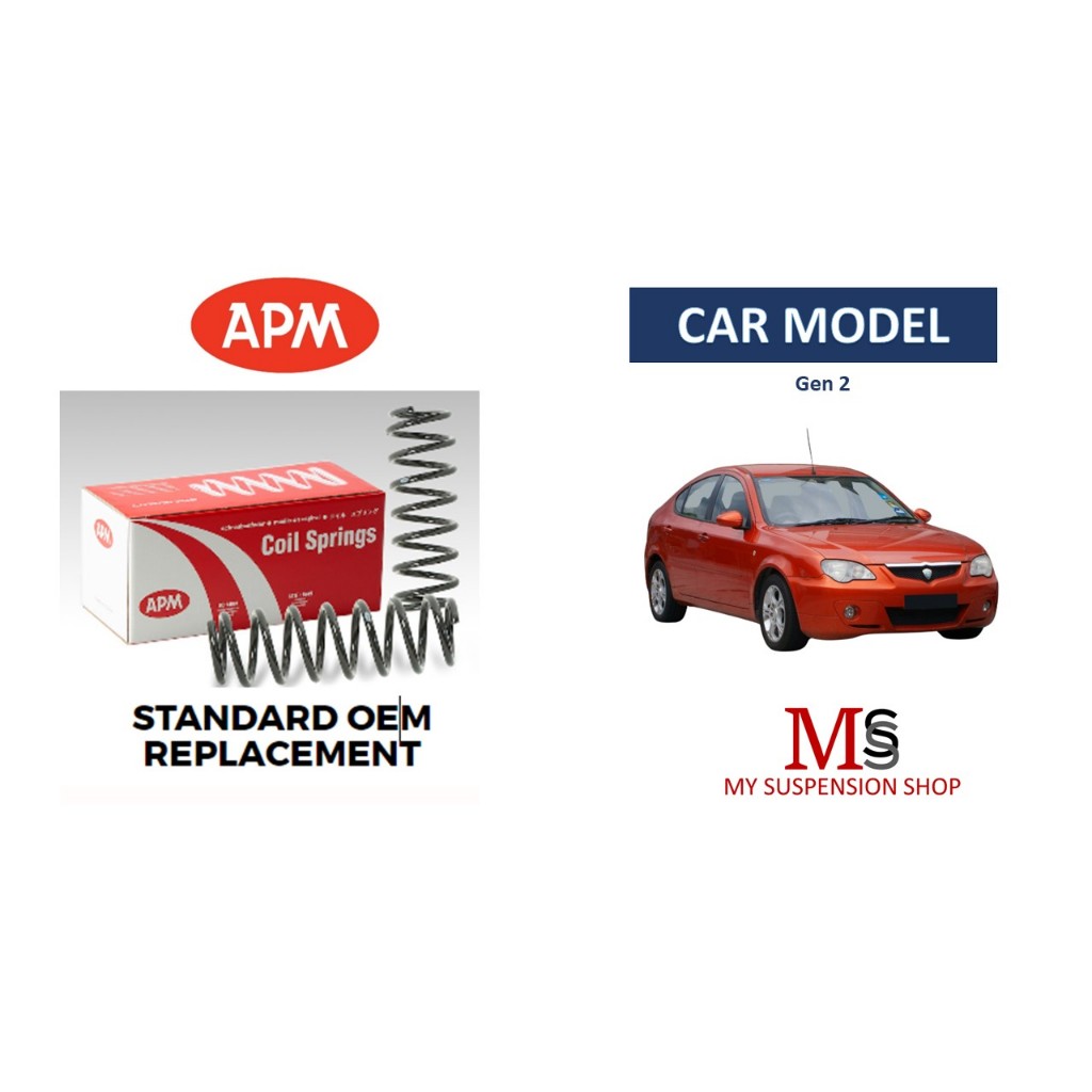 (100% Original Apm) Proton Gen 2 Front/Rear Gas Shock Absorber | Shopee ...