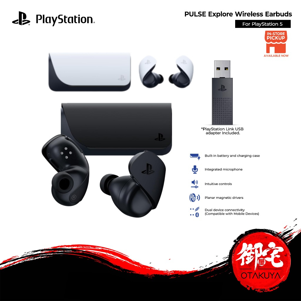 PS5 SONY PlayStation Pulse Explore Wireless Bluetooth Earbuds | Shopee ...